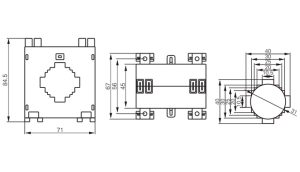 DX Type current transformer - heyi