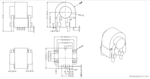 RCD/RCMU HYCA-08/PD Type B Residual Current Sensor - heyi