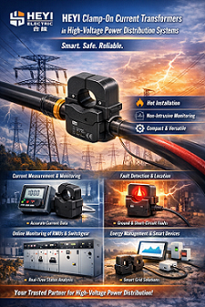 Application and Advantage of CT clamp meter transformer - heyi