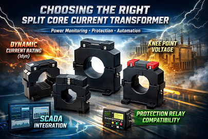 How Engineers Select Split Core Current Transformers - heyi